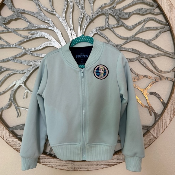 Disney | Jackets & Coats | Disney Frozen Embroidered Elsa Kids ...